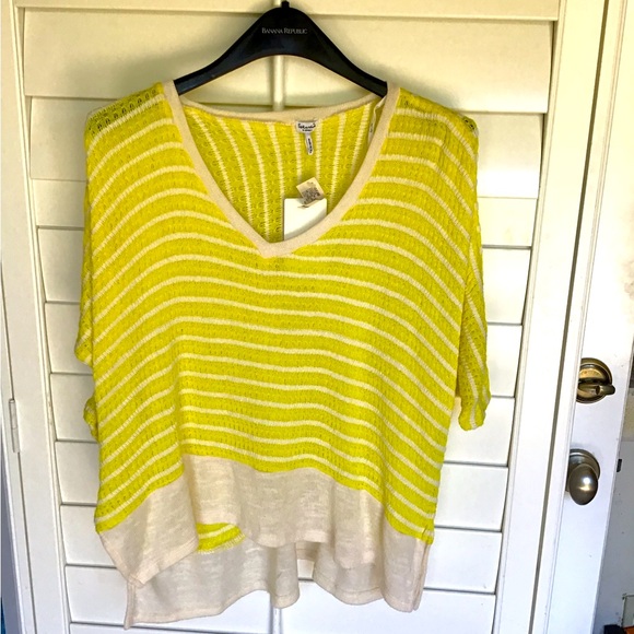 Splendid | Sweaters | New Splendid Loose Knit Striped Sweater | Poshmark